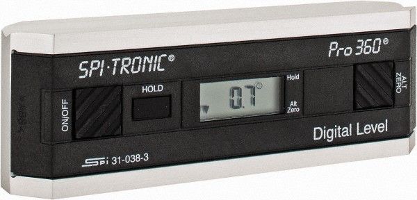 SPI 31-040-9 Pro 3600 Digital Level Protractor with SPC Output ...